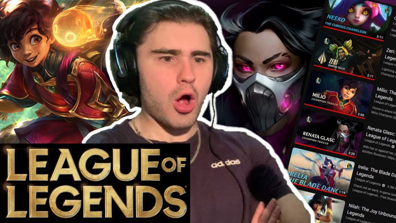 New League Player Watches League of Legends Trailers and Cinematics for ...