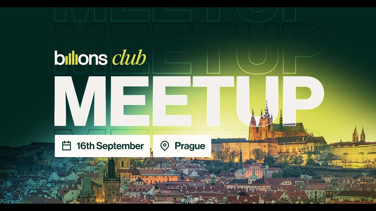 Traders Meetup Prague Edition | Billions Club - YouTube