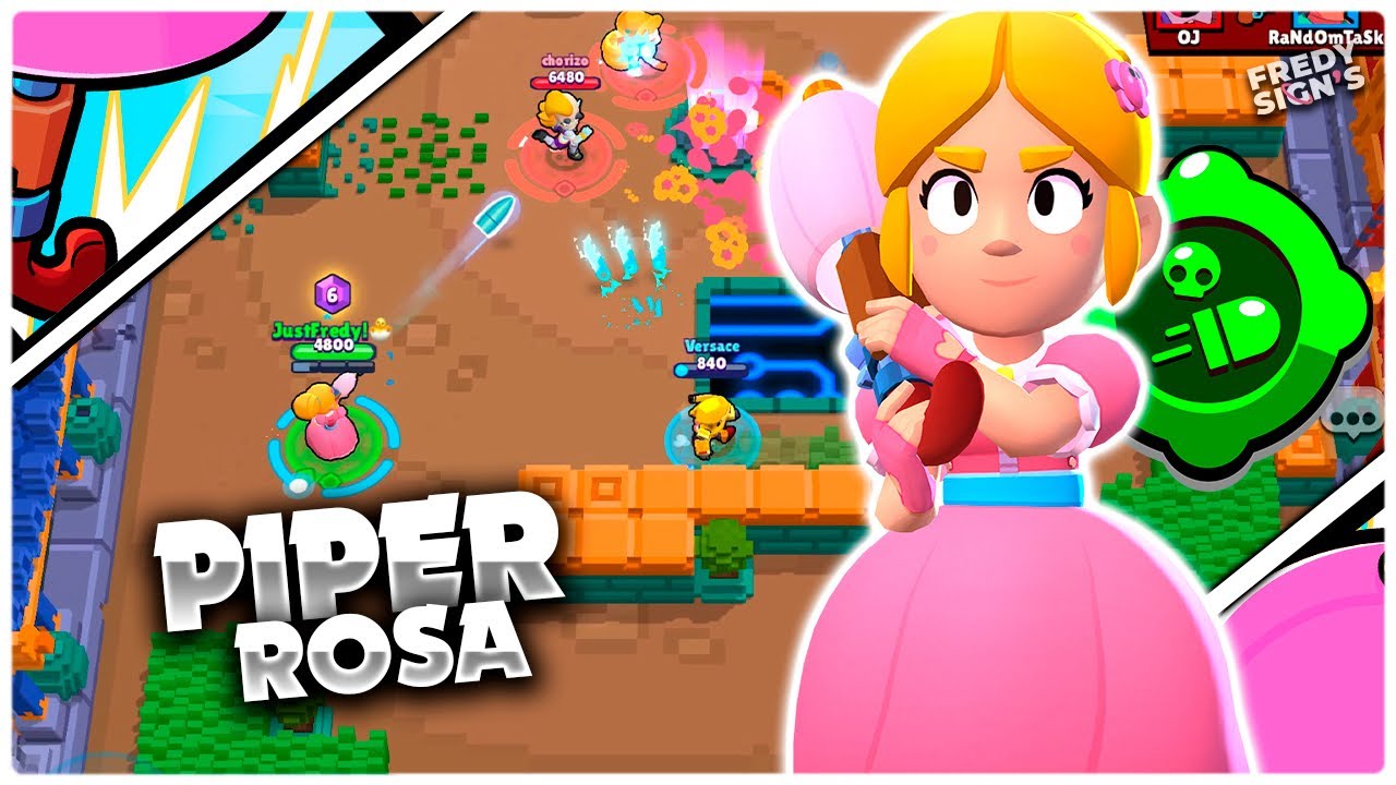 PIPER ES GOD EN ESTE MAPA Y LO DEMOSTRAMOS CON BUENAS PLAYS | BRAWL ...