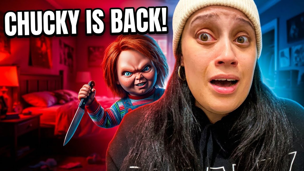 CHUCKY DOLL FOUND OUR BRAND NEW HOUSE!! - YouTube