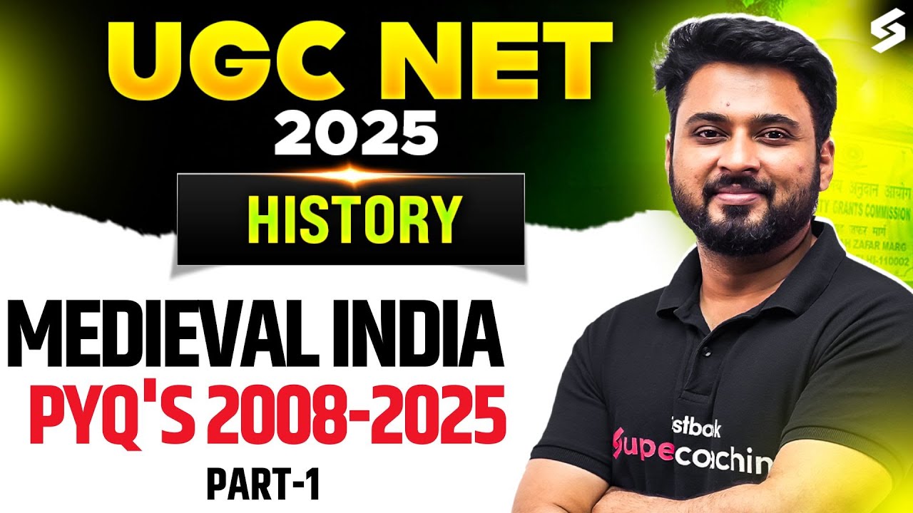 UGC NET History Paper 2 | Medieval India History UGC NET PYQs #1 By ...
