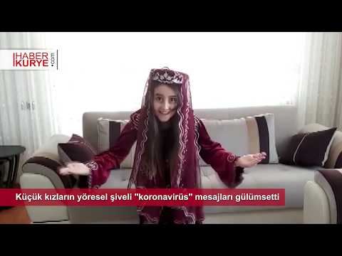 Küçük kızların yöresel şiveli \