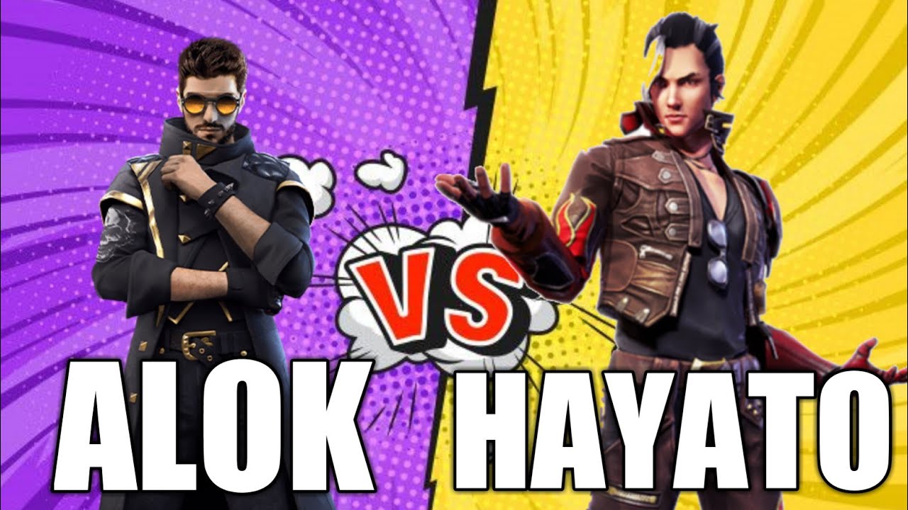 Hayato VS Alok | Free vs paid | Desert Eagle | Op! Headshots #Hero777 ...