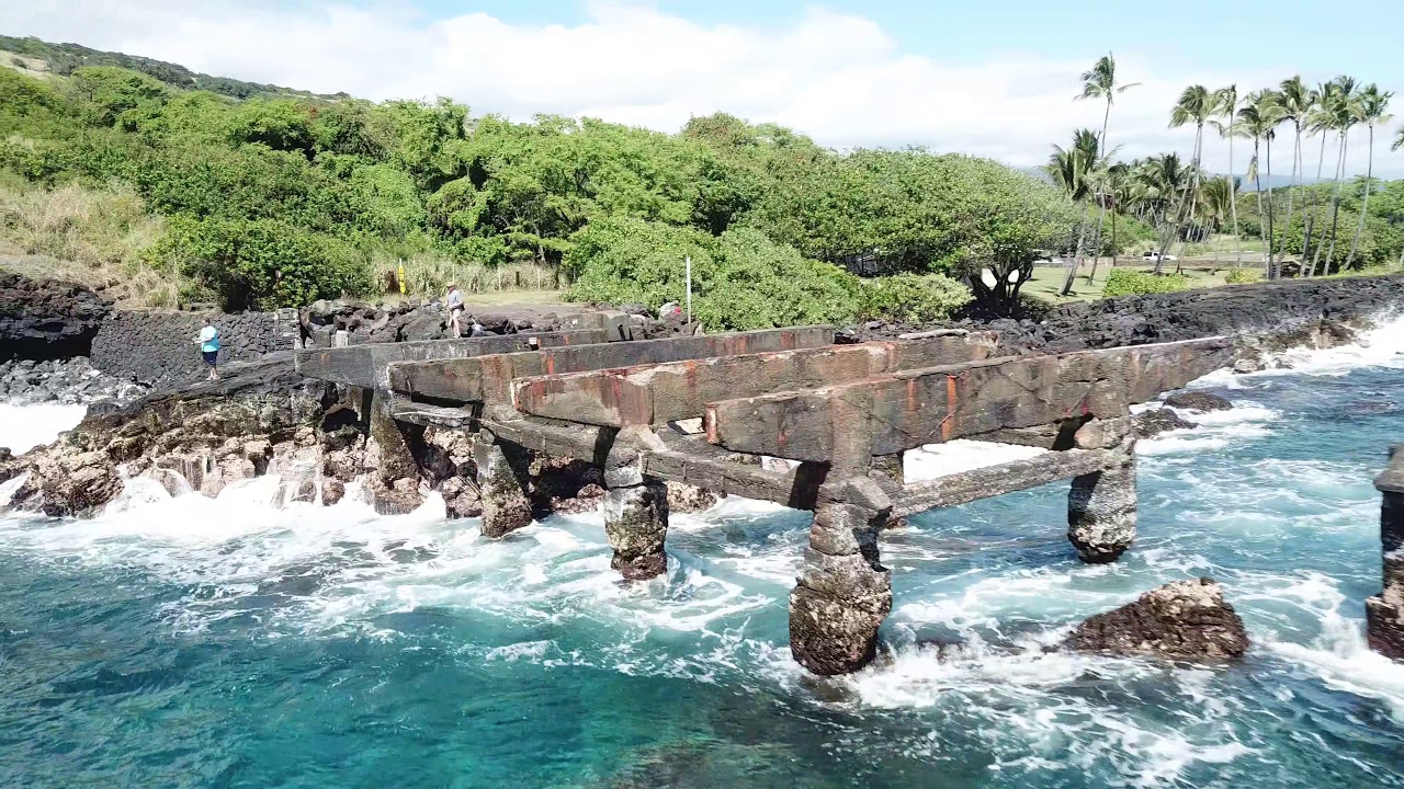 Honuapo Pier - Big Island, Hawaii - YouTube