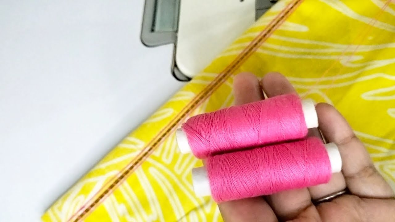 HOW TO MAKE JOINT LACE (SIRI LACE)AT HOME WITH SIMPLE SEWING MACHINE ...