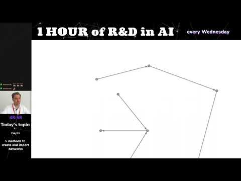 5 methods to create and import networks in Gephi - YouTube