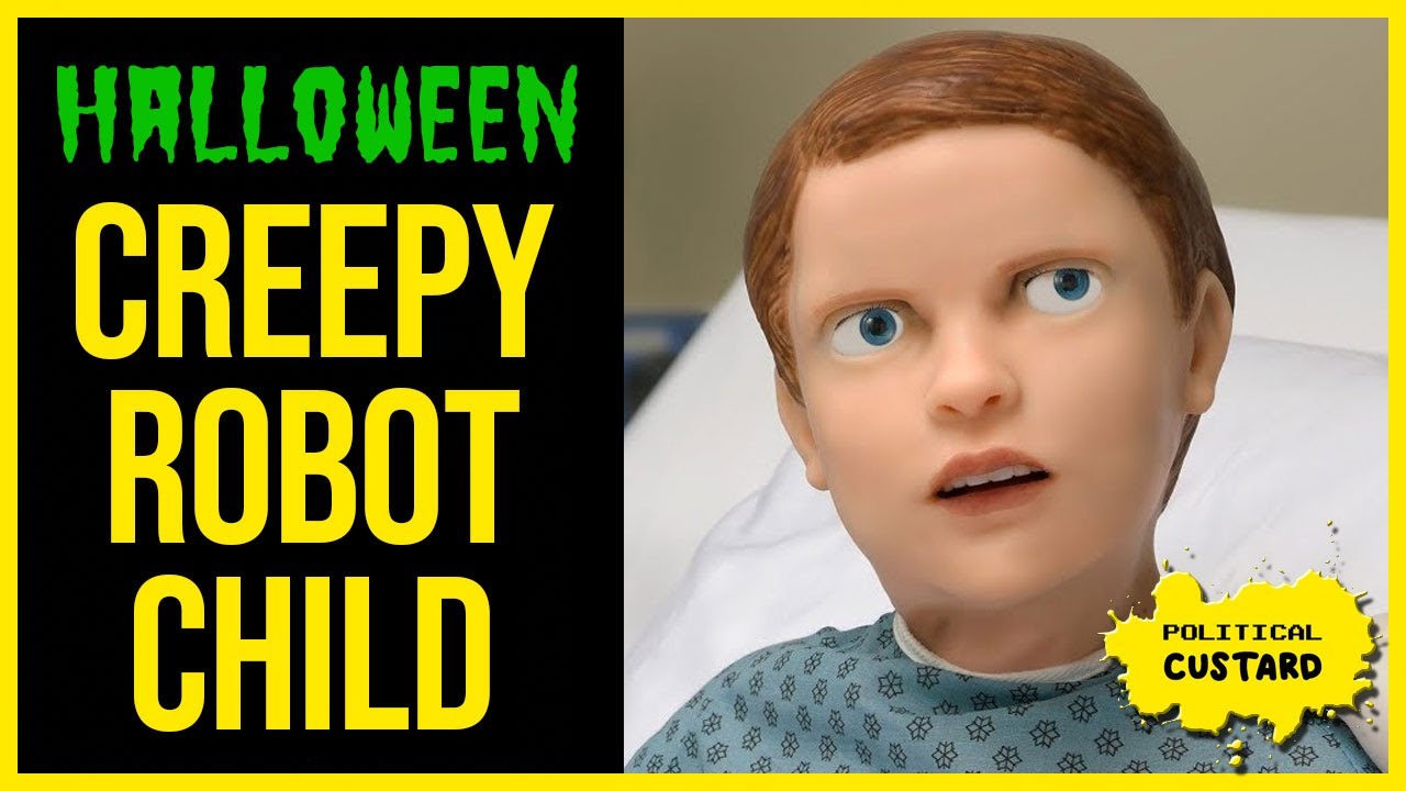 HALLOWEEN CUSTARD: Meet Hal The Creepy Medical Training Robokid - YouTube