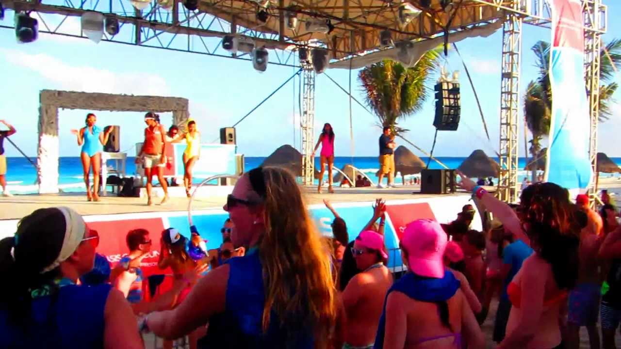 Cancun Spring Break 2013 at Oasis - YouTube