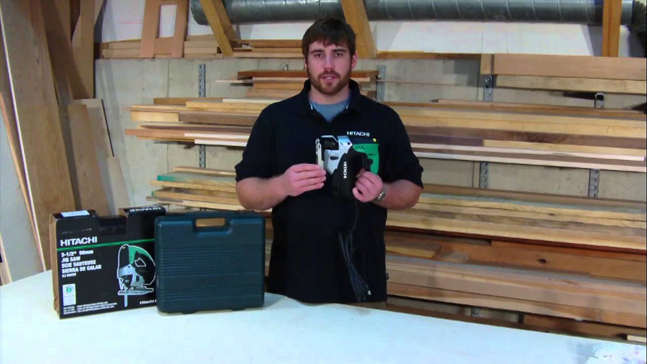 Hitachi 5.5 Amp Variable Speed D-Handle Jig Saw - CJ90VST - YouTube