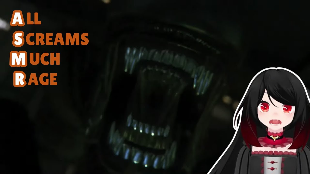 Constant Screaming in Alien Isolation @HayamiASMR #vtuber # ...
