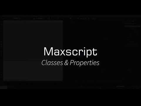 Maxscript :Classes & Properties - YouTube