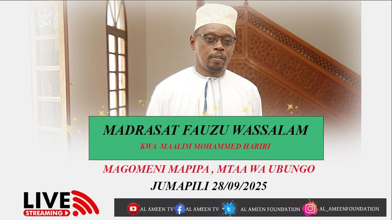 🔴#LIVE MAULID MADRASAT FAUZU WASSALAM MAGOMENI MAPIPA 28/09/2025 - YouTube