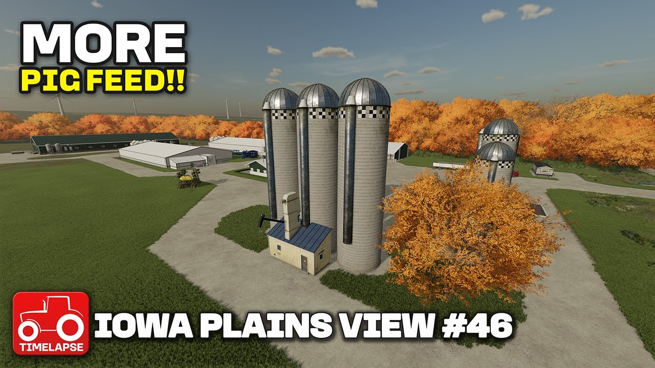 Iowa Plains View Farming simulator 22 Timelapse FS22 Ep 46 - YouTube