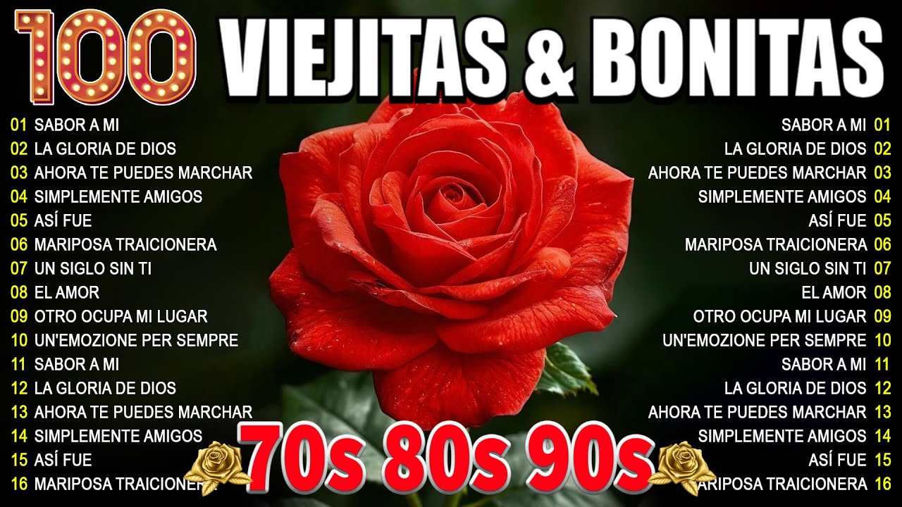 MUSICA BALADAS ROMANTICA EN ESPANOL DE 70 80 90🌹Baladas, Canciones de ...