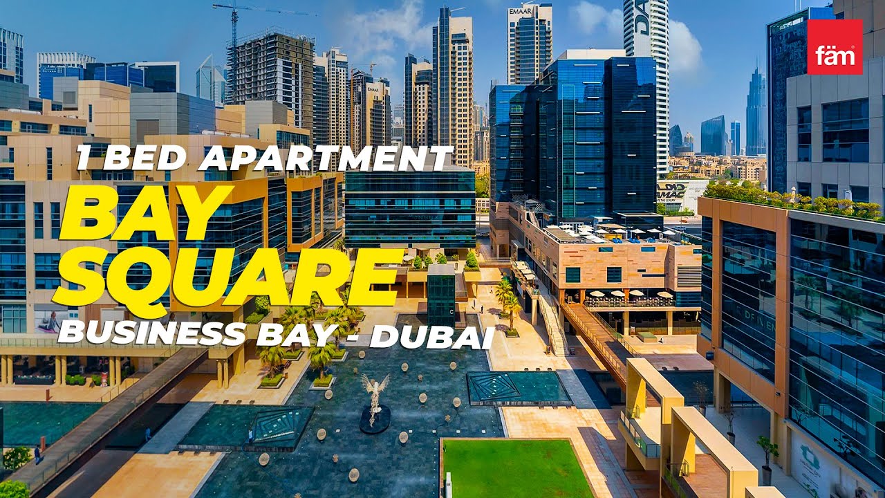 Stunning 1 Bed Apartment in Bay Square Building 2, Business Bay - Dubai ...