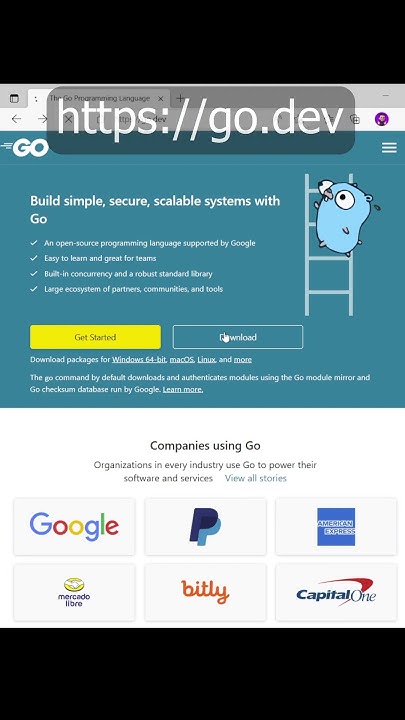 Tres cosas para empezar con Golang - YouTube