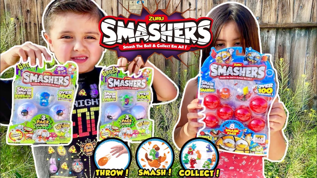 SMASHERS Eyeball Mystery in Palmdale | Zuru Smashers Series 1 & 2 Rare ...