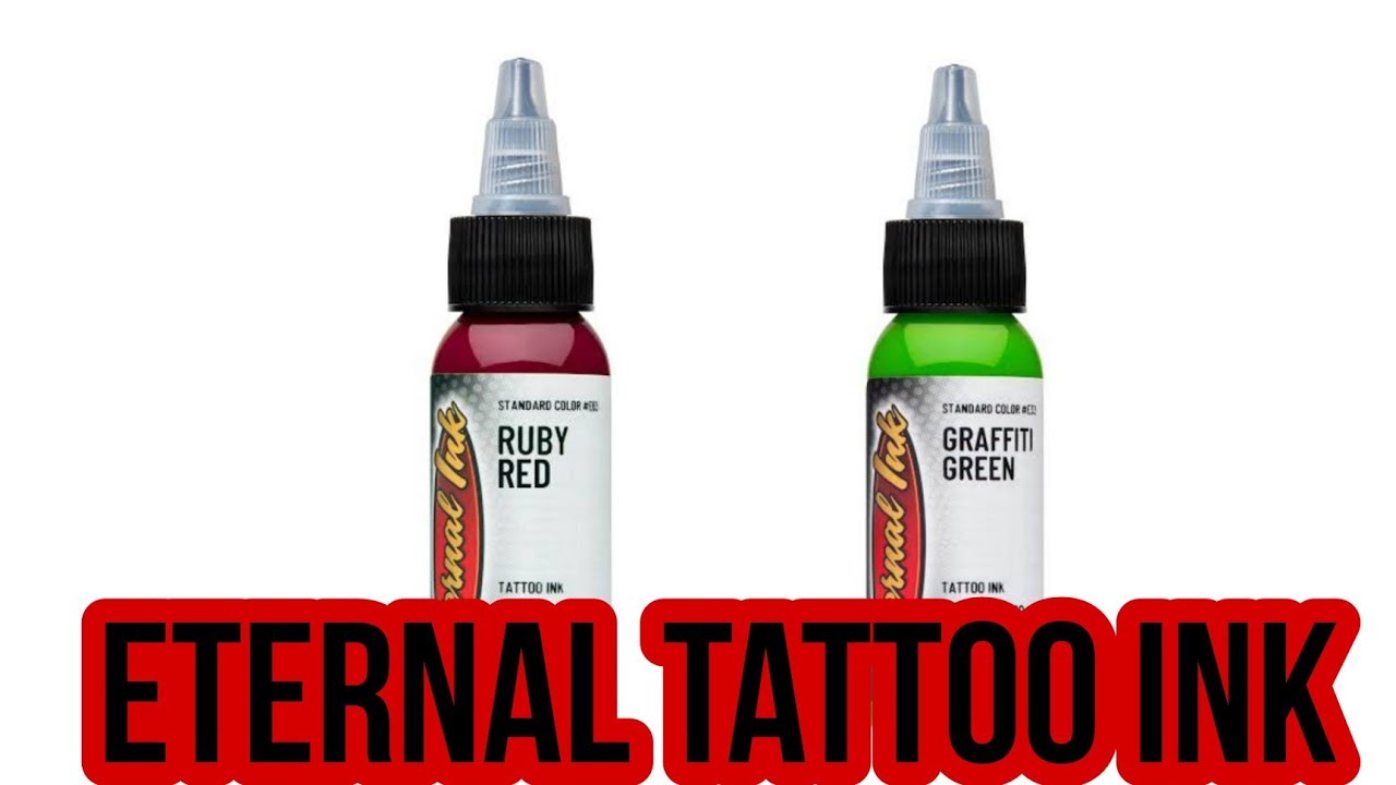 Eternal Tattoo Ink || Ruby&Graffiti Best Tattoo Ink In Word || Parcel ...