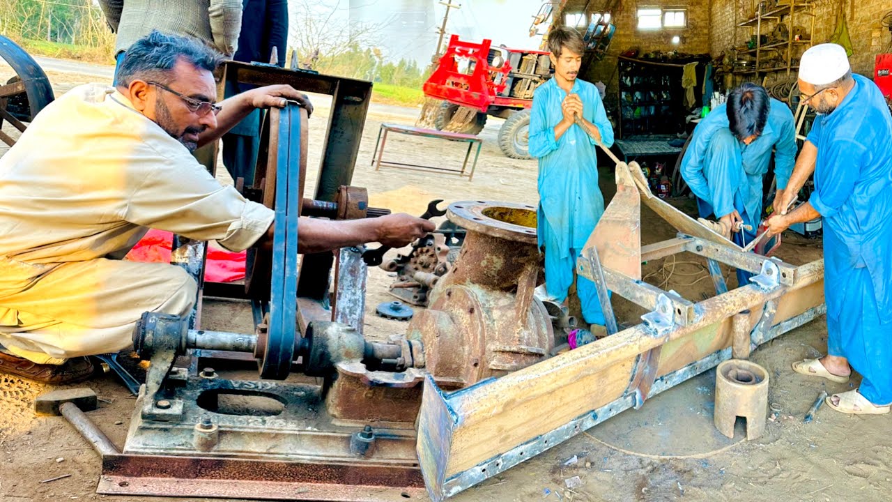 Wonderful process of manufacturing simple land leveler tools & make big ...