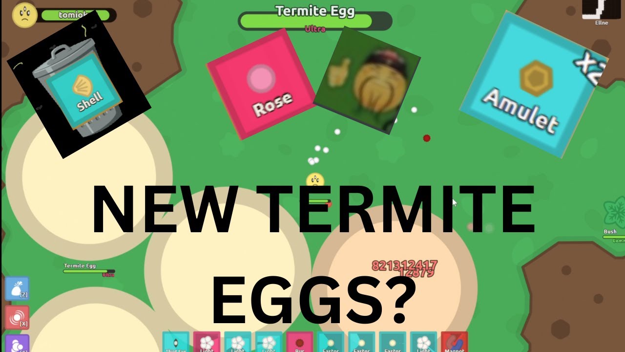 NEW TERMITE EGGS + NEW PETAL? - Florr.io - YouTube