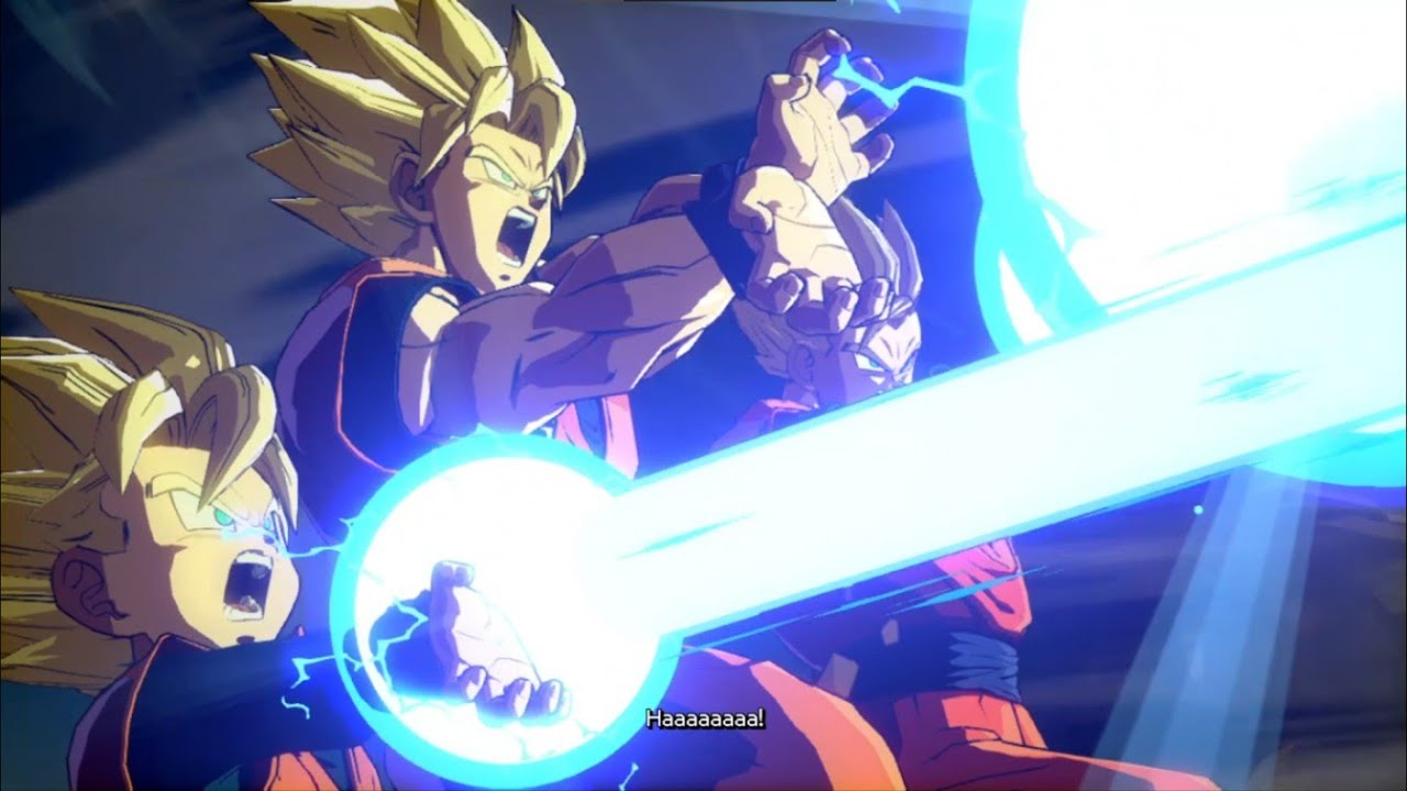 Dragon Ball Fighterz - Gohan (Adult) VS Broly (LSS) - Dramatic Finish ...