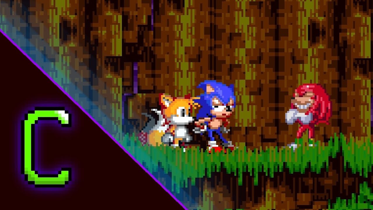 Sonic and Tails Meet KNUCKLES| Sonic Riftwars: Final scene| sprite ...
