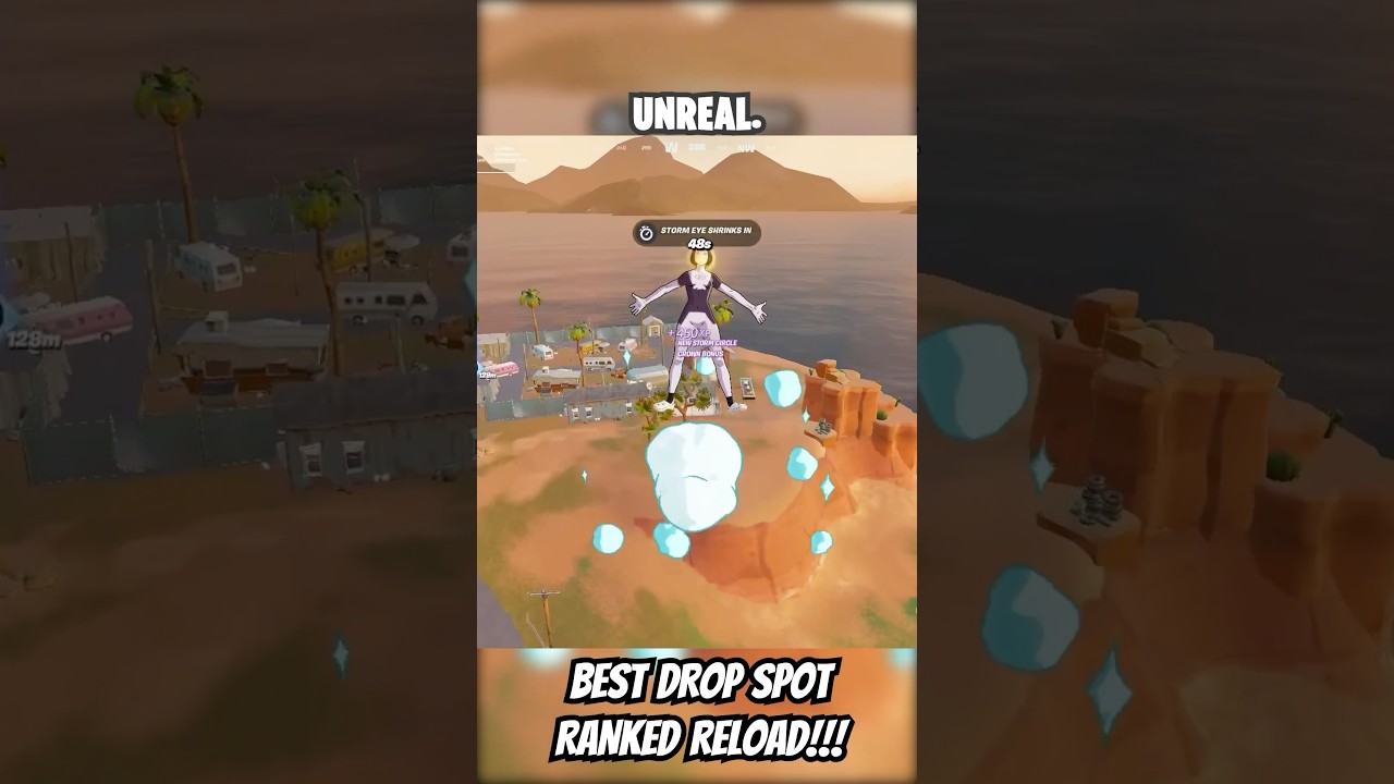 BEST DROP SPOT IN RANKED RELOAD ON FORTNITE!!! #fyp #trending # ...