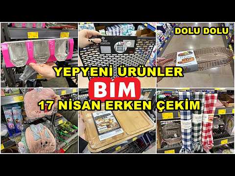 BİME GELDİ HEMEN ALDIK💃BİM 17 NİSAN 2026 CUMA💃/GERÇEK İLK VE TEK ERKEN ÇEKİM❗️/YEPYENİ ÜRÜNLER/