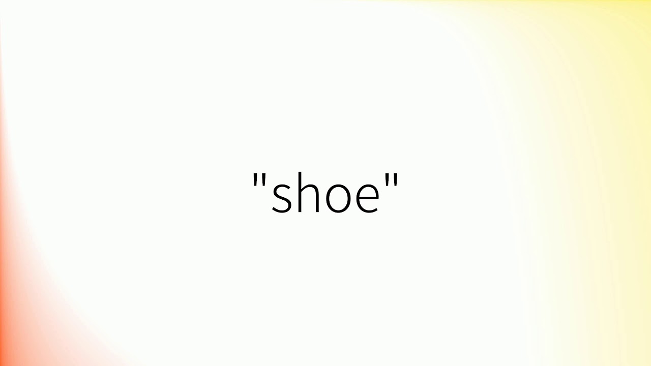 How to pronounce 'Shoe' in British English - YouTube