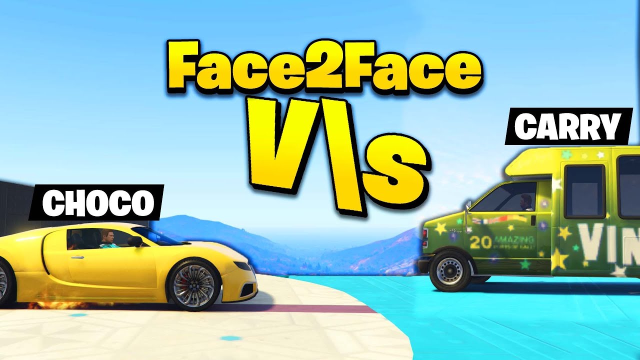 @ChocoWizard V/s @CarryisLive FACE 2 FACE GTA 5 With @itsaang ...