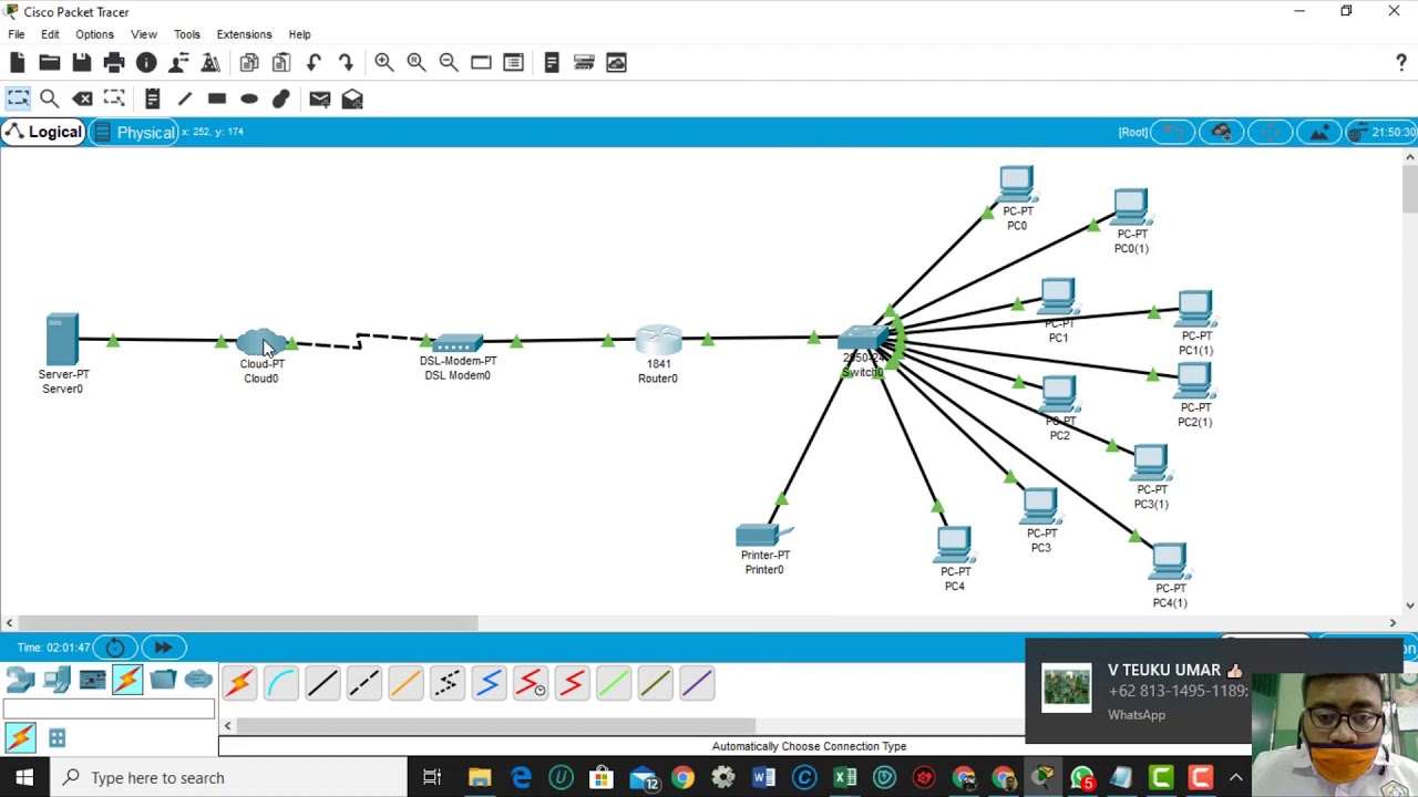Design Jaringan (Router, Modem, Server dan Switch) - YouTube