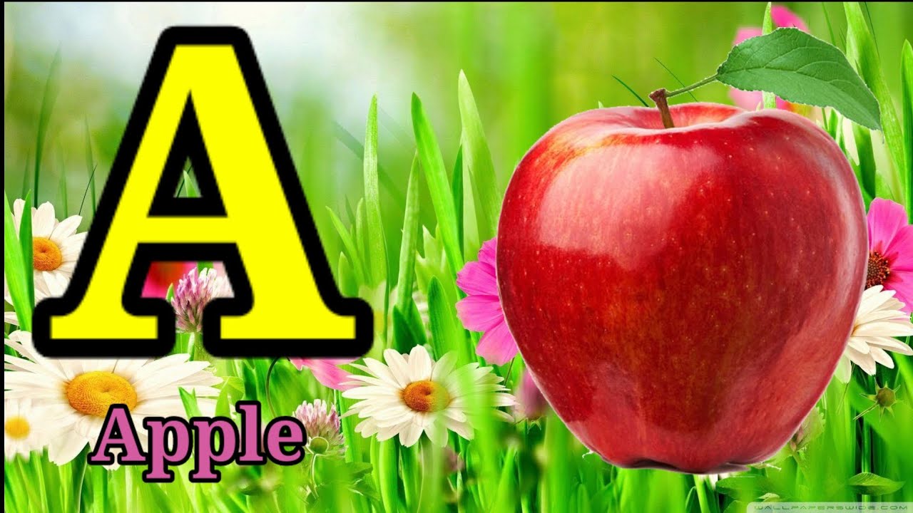 A For Apple B For Boll | Abcd rhymes | Alphabet letters | Alphabet for ...