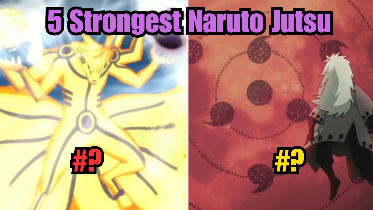 The 5 Strongest Jutsu in Naruto l #shorts - YouTube