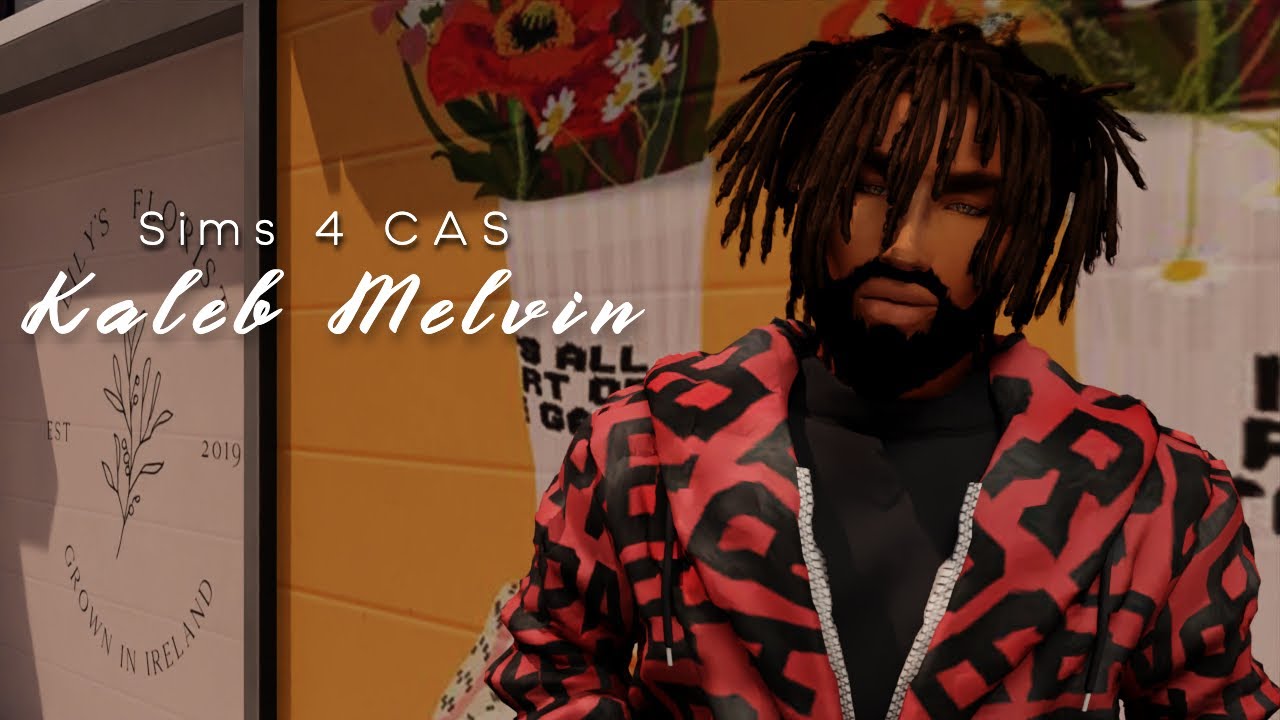 Sims 4 CAS| Kaleb Melvin - YouTube
