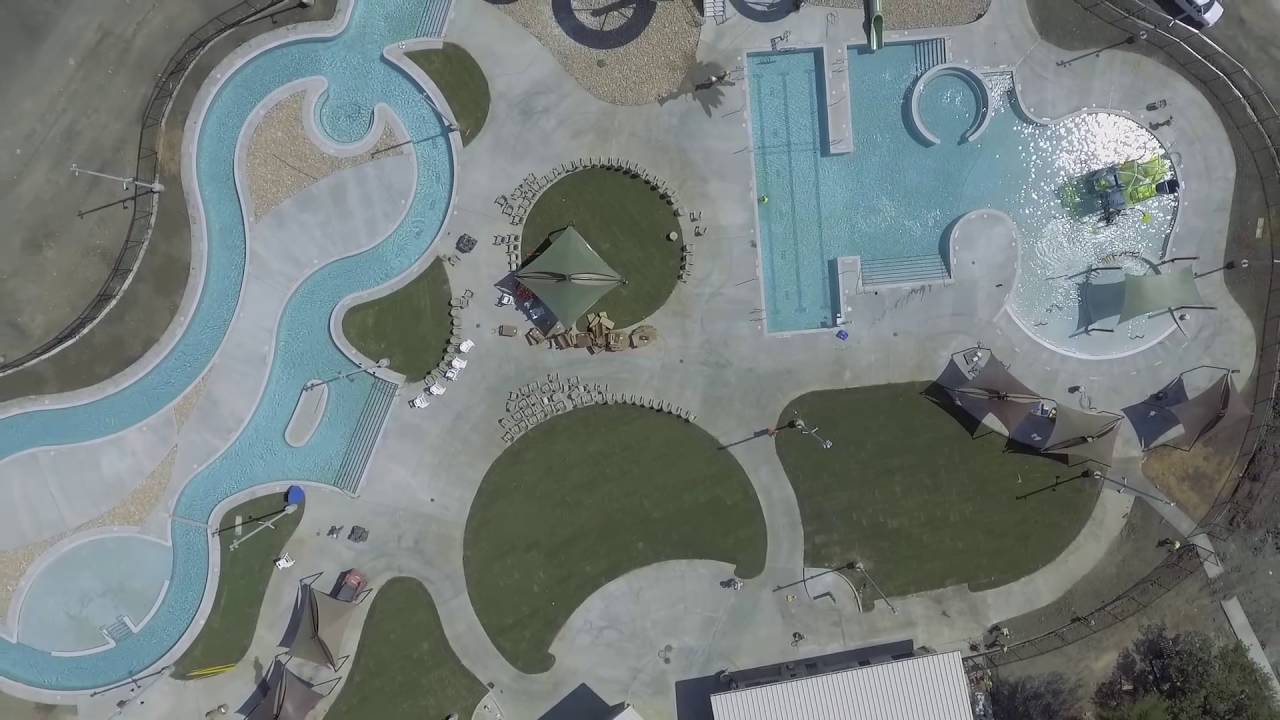 Jack Carter Pool Flyover - YouTube