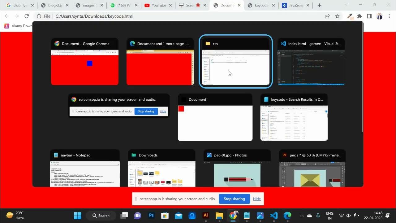 Keycode Javascript And Sticky Header Youtube