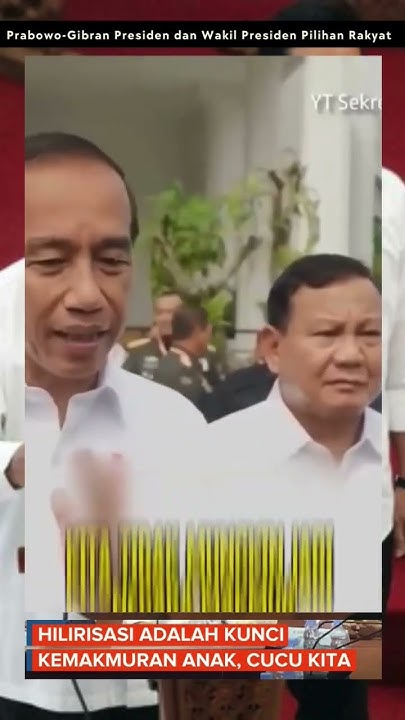 Prabowo-Gibran bakal Gaspol Hilirisasi, Lanjutkan program Jokowi - YouTube