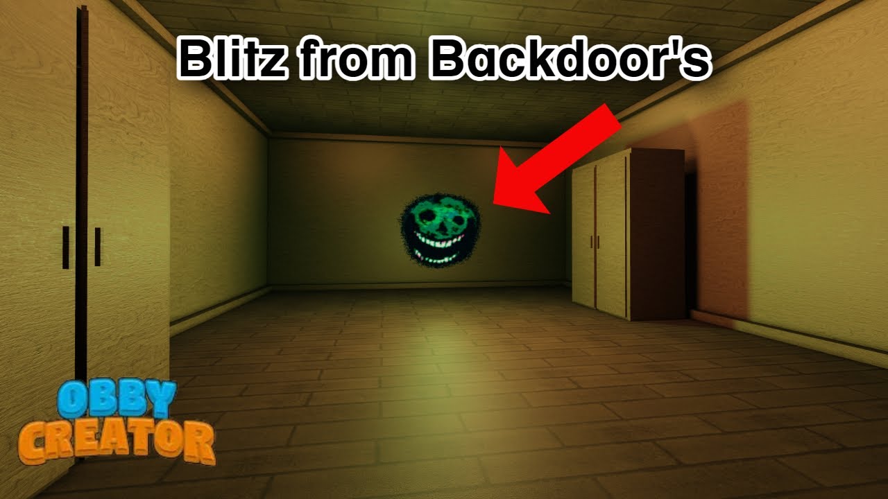 How to make BLITZ from Backdoor's Doors in Obby Creator - YouTube