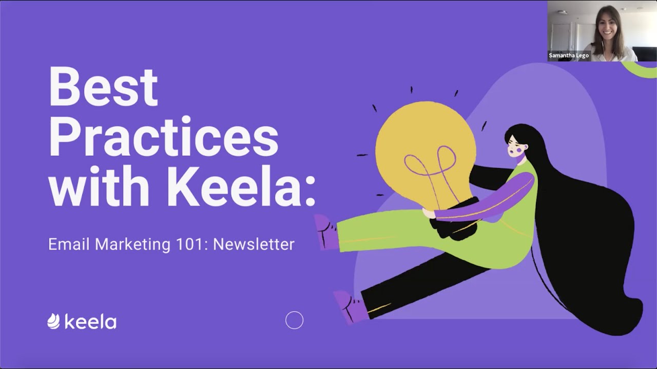 Best Practices with Keela: Email Marketing 101: Newsletters - YouTube