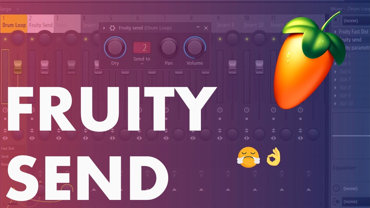 Como criar canais SEND no FL STUDIO usando FRUITY SEND (#DicaRápida) - YouTube
