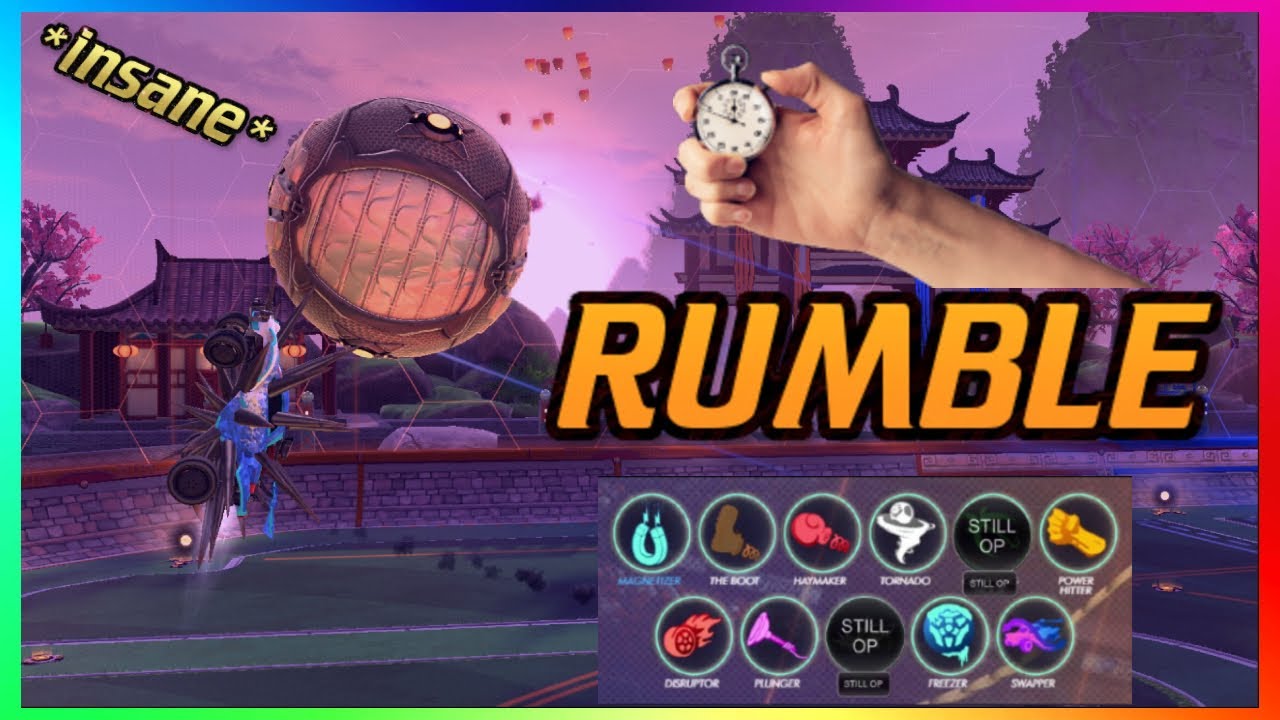 INSANE 1 SECOND SUPERCHARGED RUMBLE POWER UPS - YouTube