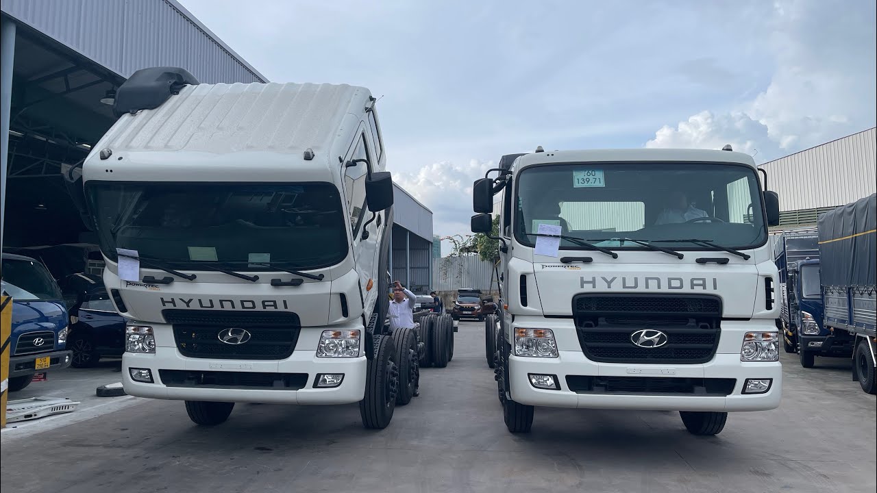 Xe Hyundai HD320 | Xe Tải Nặng 4 Chân 2022 - YouTube