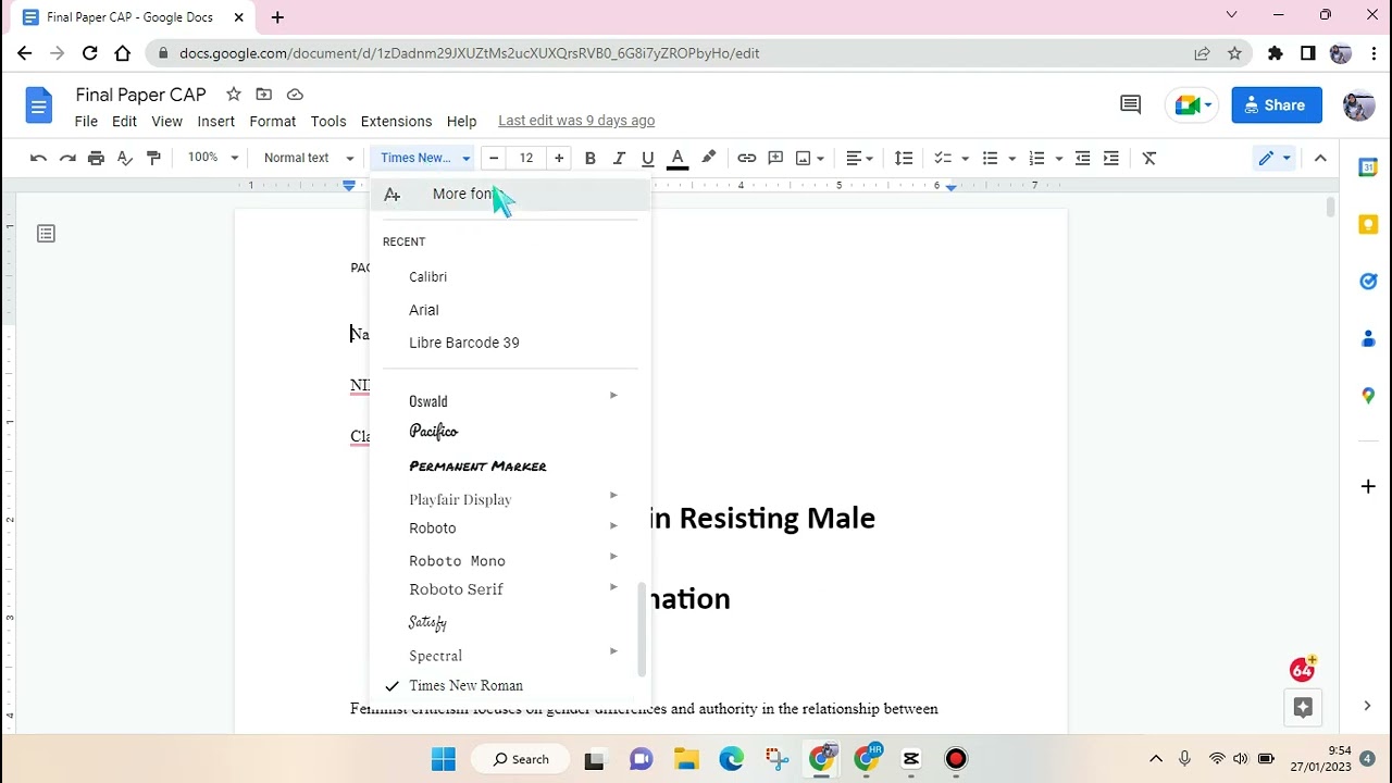 How To Add A Font To Google Docs YouTube How To Add A Font To Google Docs YouTube