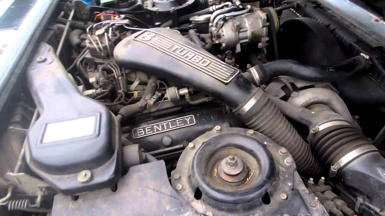 1989 bentley turbo R L 6.7 V8 turbo - YouTube