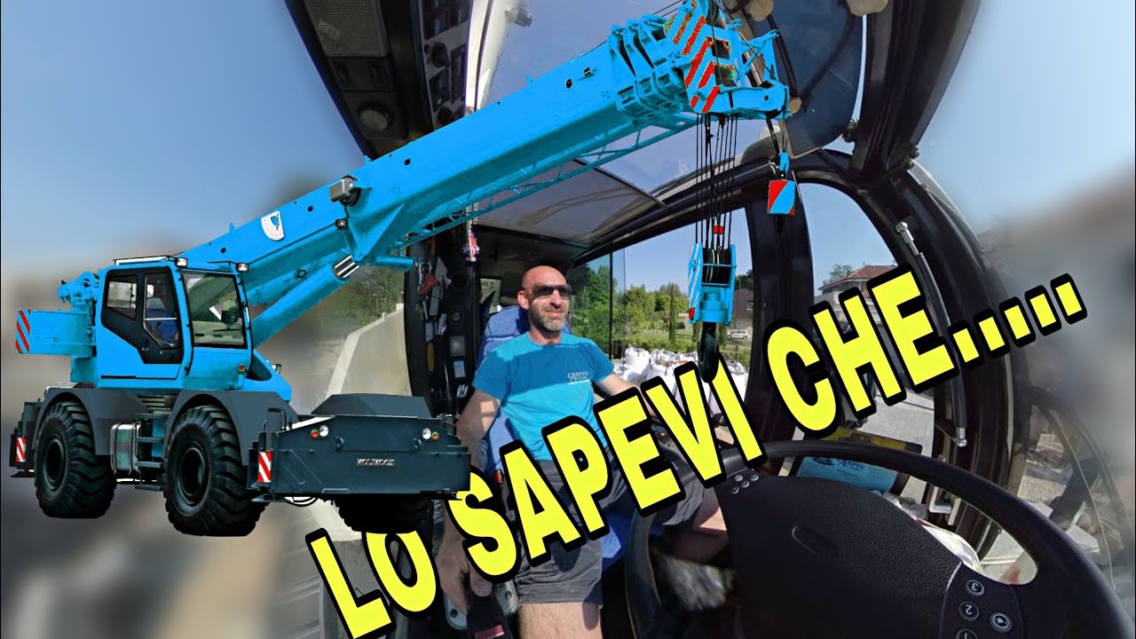 Altezza e Potenza Lo Spettacolo Mozzafiato dell'Autogru in Azione ...