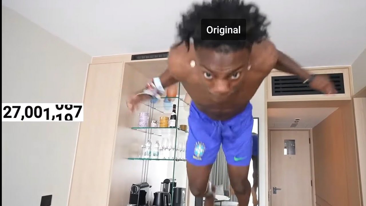 @IShowSpeed Hits 27M LOL *RIP CAMERA MAN* - YouTube