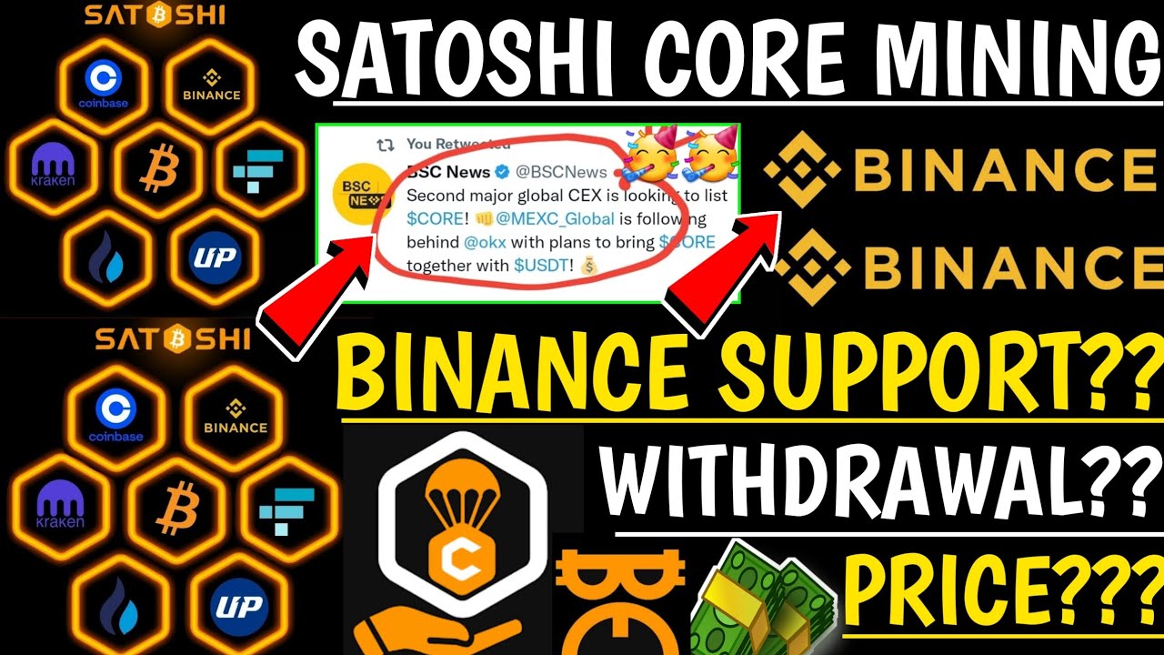 🤩SATOSHI CORE DAO MAINNET LOUNCH🤩 |🚀PRICES PREDICTION🚀 | $1000 PRICE🤑🤑 ...