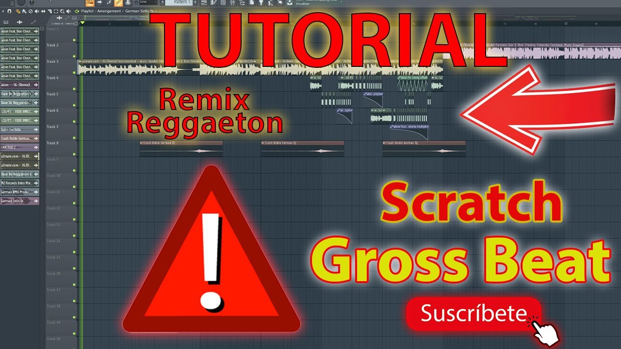 Como Hacer Un Remix De Reggaeton Con Efectos y Scratch - German Rmx ...