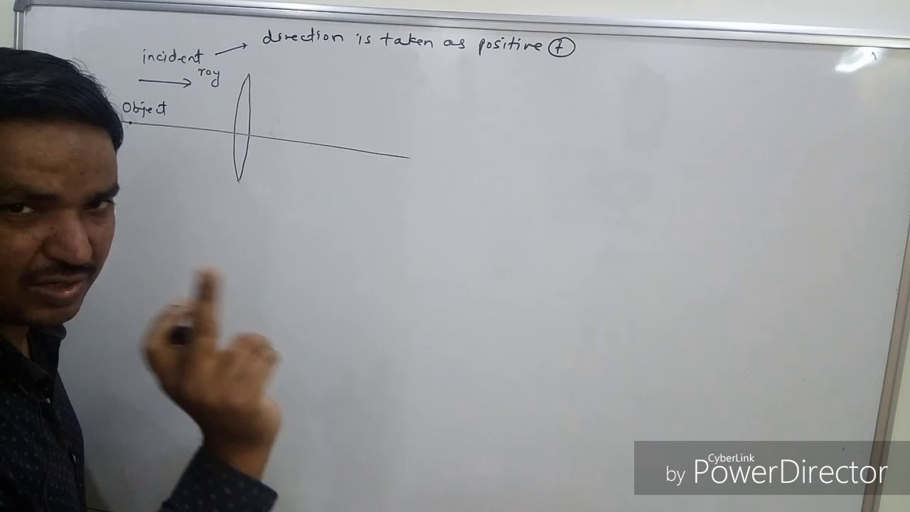 Types of lenses and sign convention of radius of curvature - YouTube