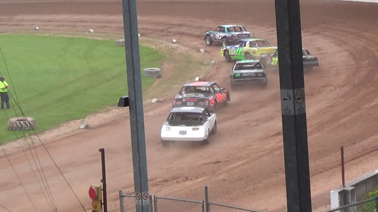07 09 2017 Stockcar Heats The Hill Raceway - YouTube
